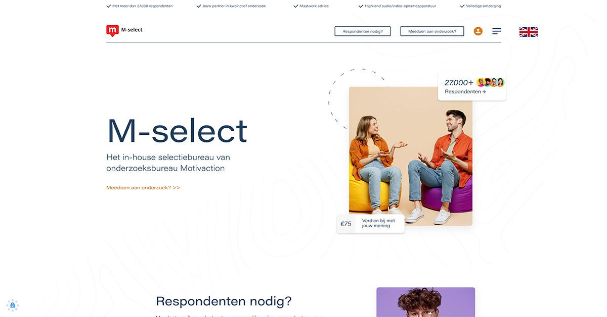 M-Select - Het in-house selectiebureau van onderzoeksbureau Motivaction